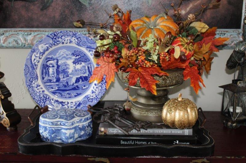 FRENCH COUNTRY LIVING ROOM FALL TOUR - Belle Bleu Interiors
