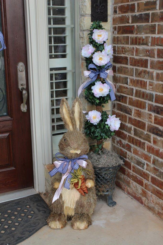 Spring Front Porch - Belle Bleu Interiors