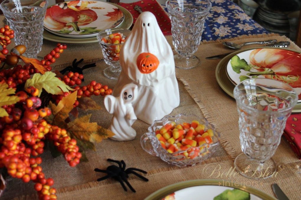 A Sweet and Spooky Halloween Table - Belle Bleu Interiors