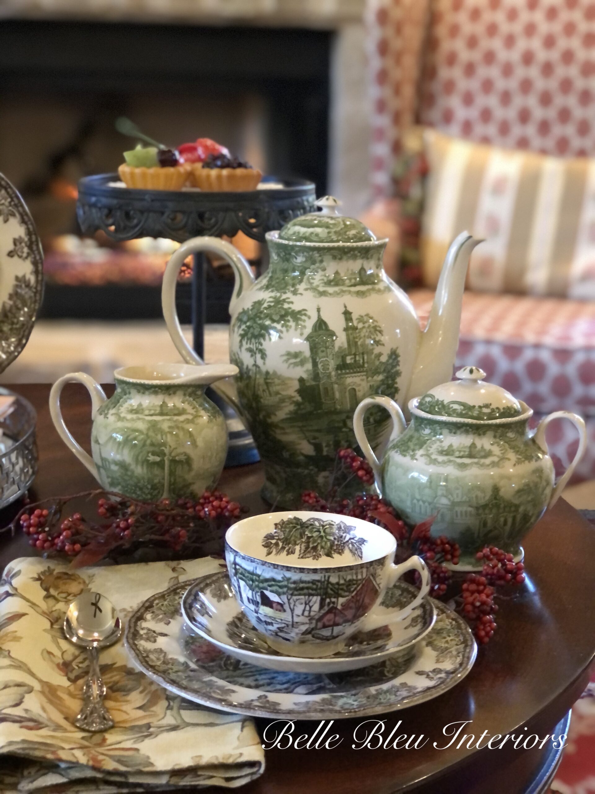 An Autumn Tea - Belle Bleu Interiors