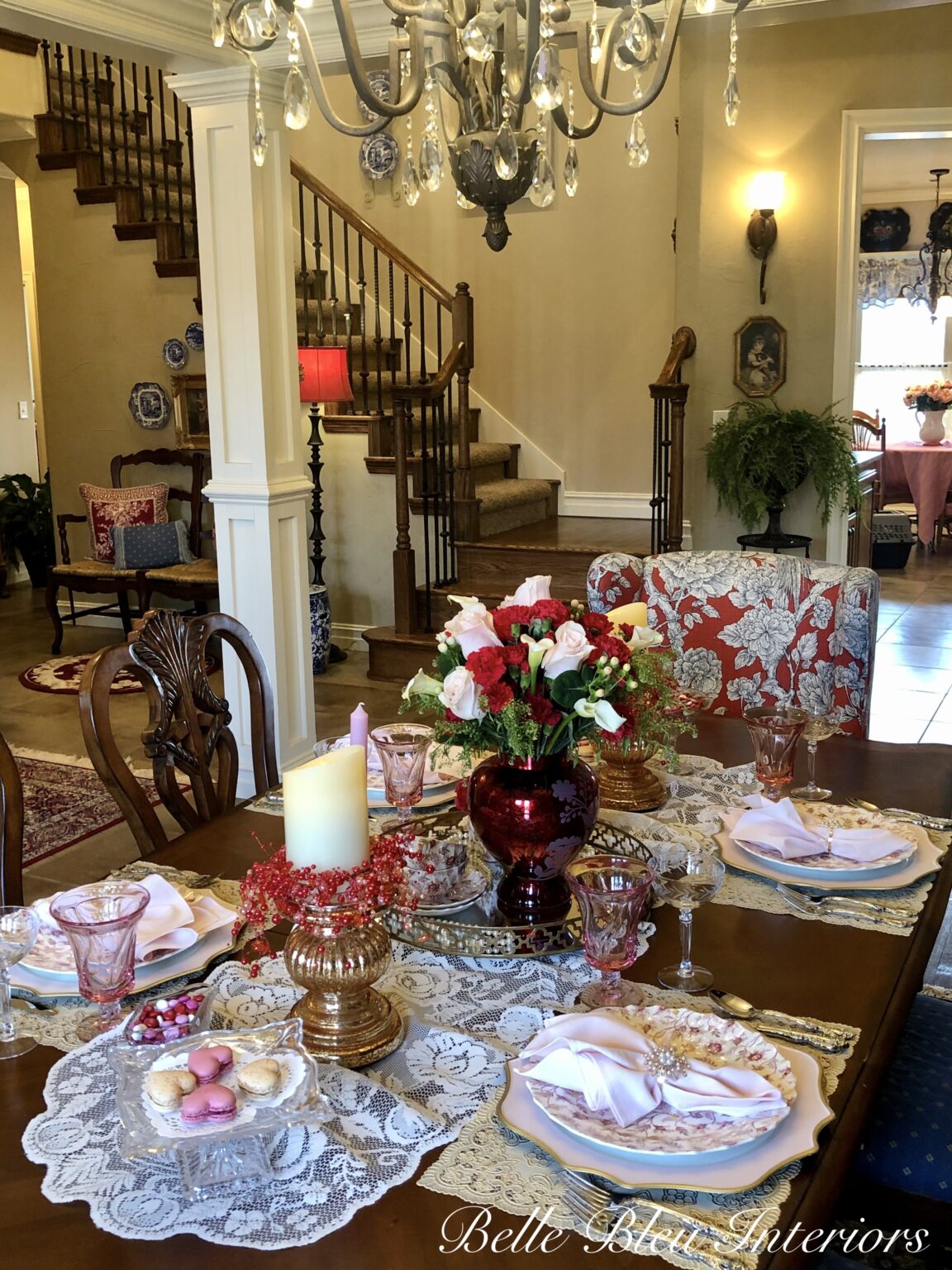 A Table for Sweethearts - Belle Bleu Interiors