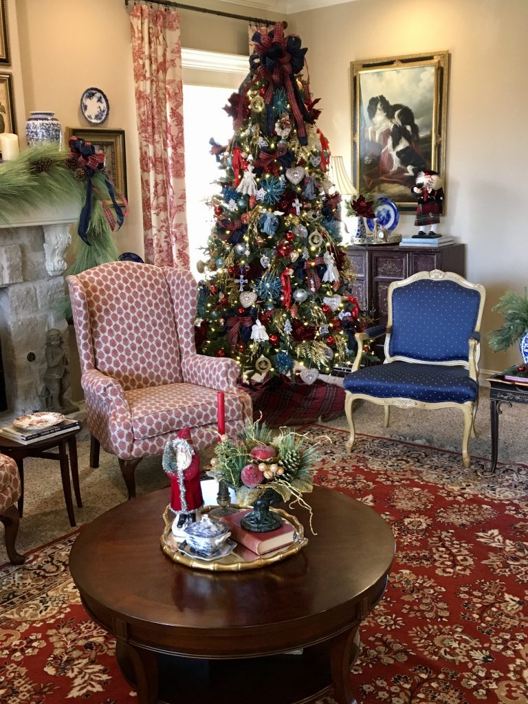 A Traditional Christmas Home Tour - Belle Bleu Interiors