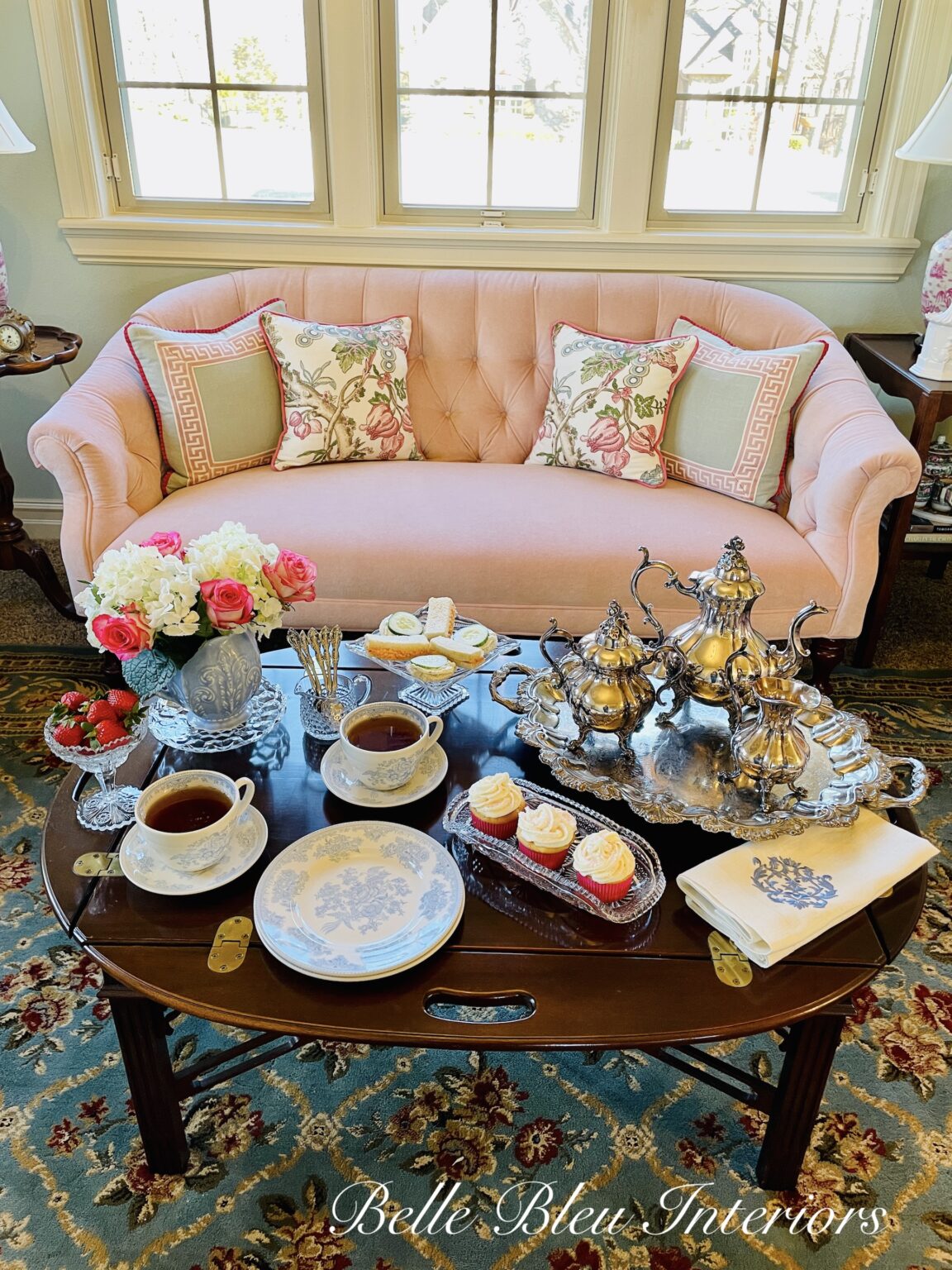 A Late Winter's Tea - Belle Bleu Interiors