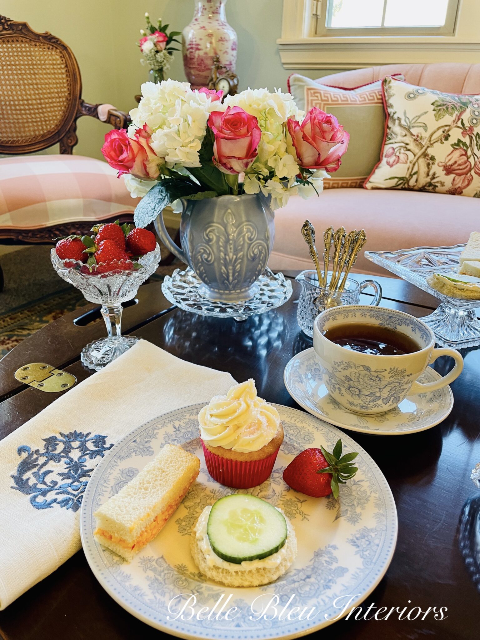 A Late Winter's Tea - Belle Bleu Interiors