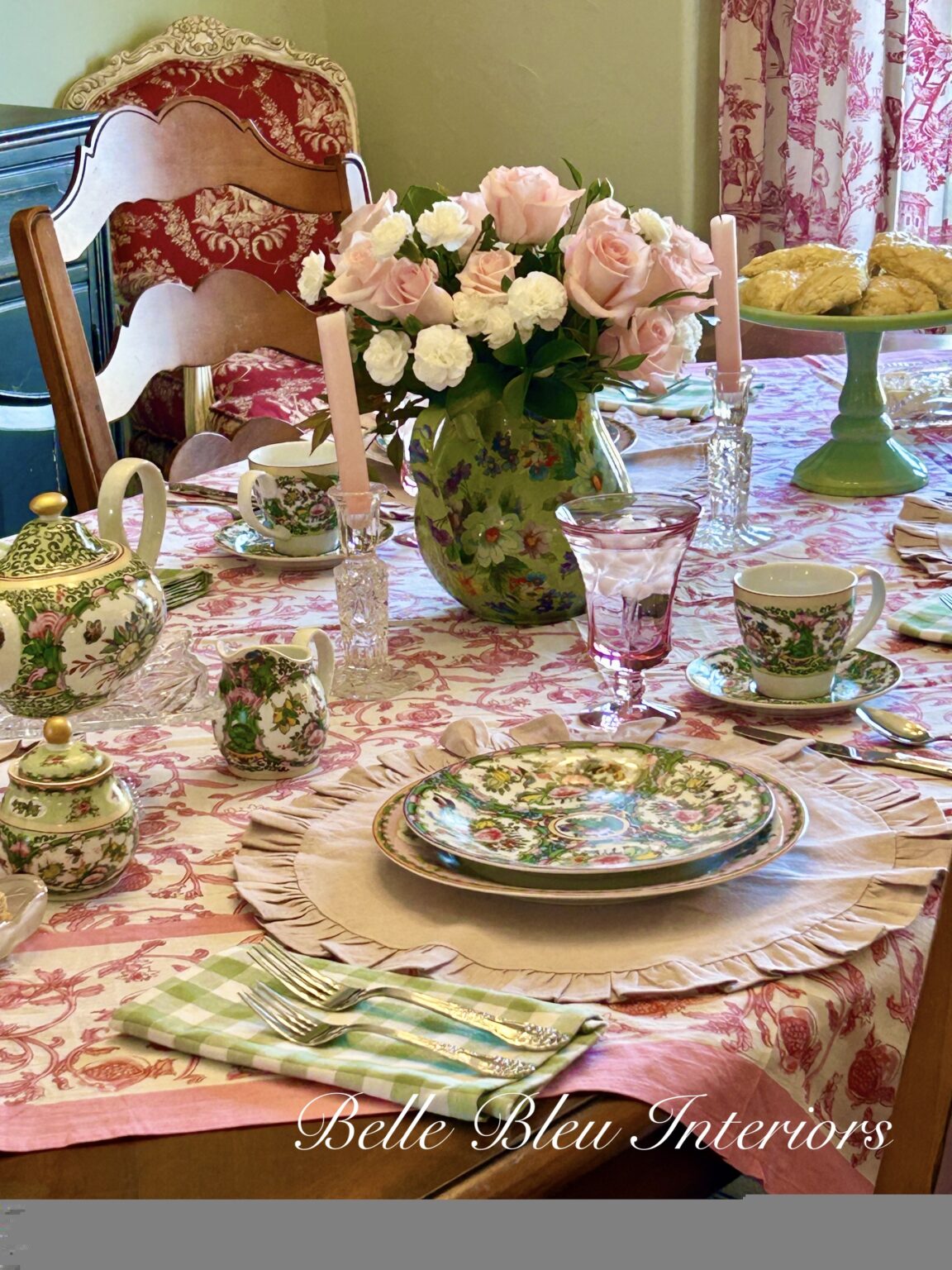 A Tea for Caroline - Belle Bleu Interiors